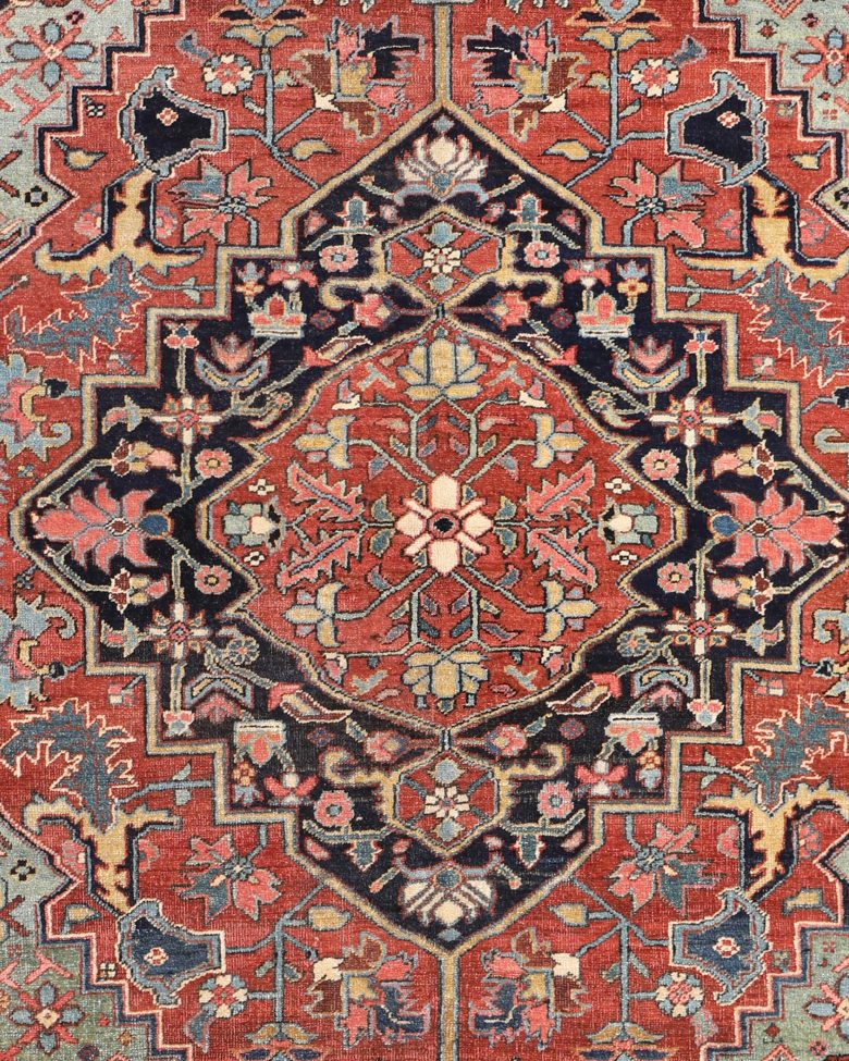 Antique Cuenca Spanish carpet - Farnham Antique Carpets